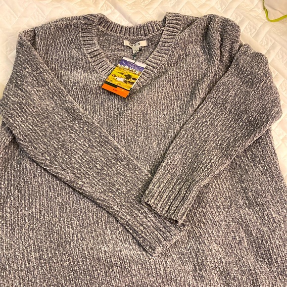 Orvis | Sweaters | Nwt Orvis Gray Mix Chenille Sweater 2x | Poshmark